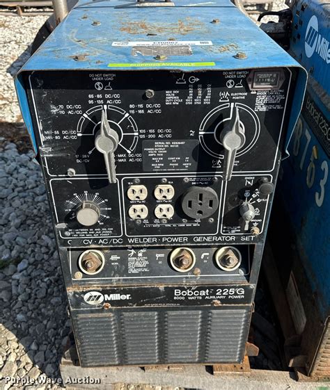 2 Miller Bobcat 225g Welders In Cuba Il Item Er0067 Sold Purple Wave