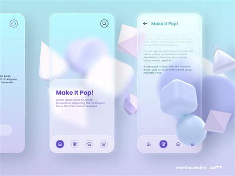 Glassmorphism Trend For 2021 Glass Ui Design Trends Ui Design Ux