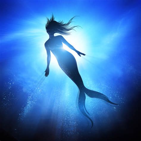 Home And Living Prints Underwater Background Siren Mermaid Background