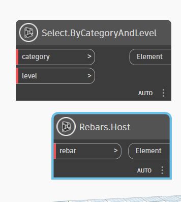 Selecting Rebar On Python Script Revit Dynamo