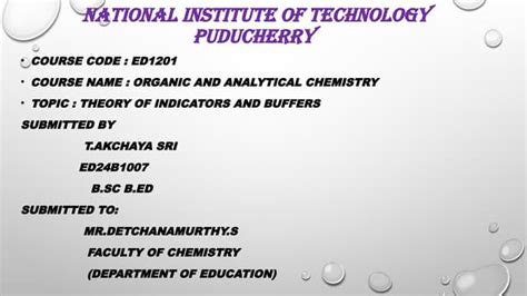Theory Of Indicators And Buffers By Akchaya Sri 1pptx