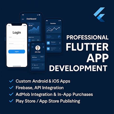 Develop High Quality Flutter Mobile Apps For Android And Ios By Abbas