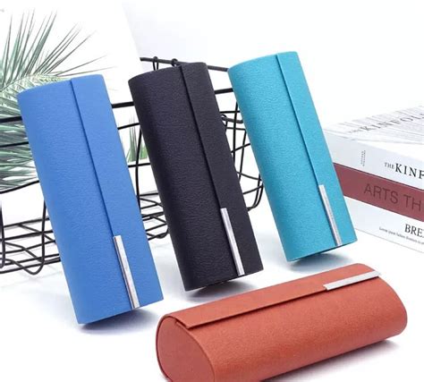 Handmade High End Eyeglass Case Pu Glasses Box Glasses Cases Sunglass Case And Glasses Cases Price