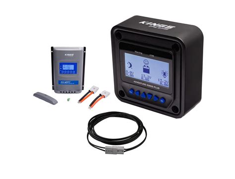 Kings Premium Mppt Remote Display Plus Premium 40 Amp Mppt Solar Regulator 6m Extension Lead