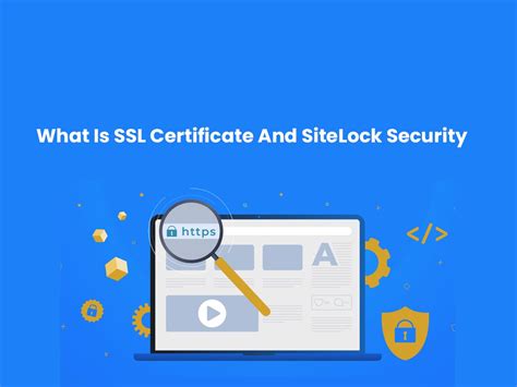 What Is Ssl Certificate And Sitelock Security Hostsailor Domains