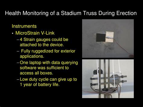 Ppt Monitoring Building Tilt Bridge Dynamic Deflections And Floor Vibrations During