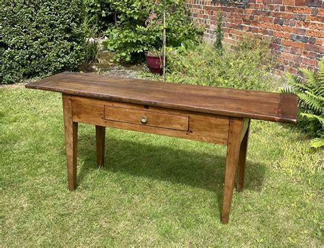 French Cherrywood Serving Table