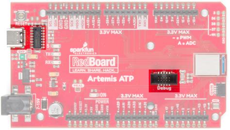 Hookup Guide For The Sparkfun Redboard Artemis Atp Sparkfun Learn
