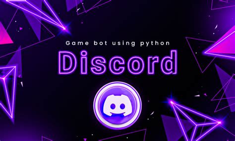 Make A Game In Discord Bot Using Python By Mohammad1304 Fiverr