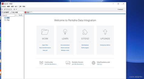 Kettle没有connect按钮问题解决过程 Csdn博客