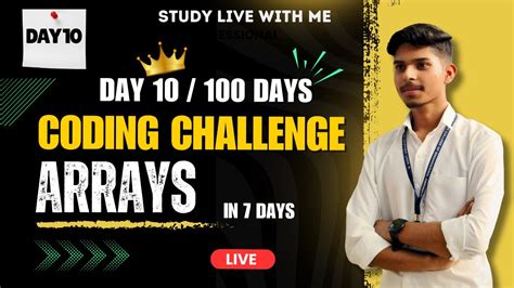 🚀 100 days of code challenge day 10 🎯 youtube