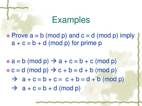 Ppt Modular Arithmetic And Cryptography Powerpoint Presentation Id4175628