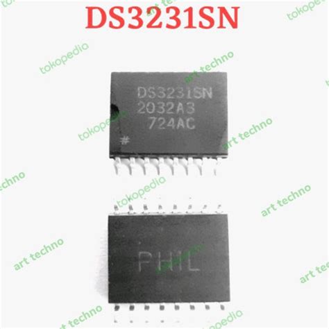Jual DS3231SN Real Time Clock RTC DS3231 SOP 16 IC Module JWS P10 JAM