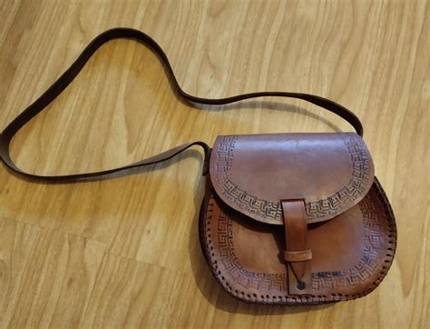 Шкіряна етно сумочка — ціна 450 грн у каталозі Крос боді Купити аксесуари за доступною ціною на