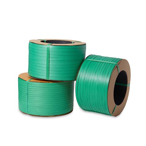 สายรัดพลาสติก Pp สีเขียว Wepackage