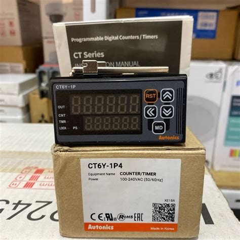 Jual Autonics Counter Timer CT6Y 1P4 Original Shopee Indonesia