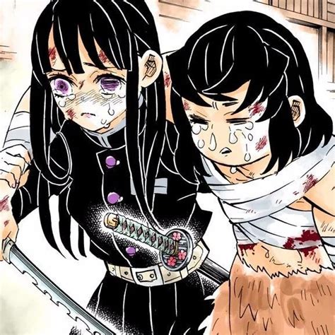 Kanao And Inosuke Demon Slayer Manga
