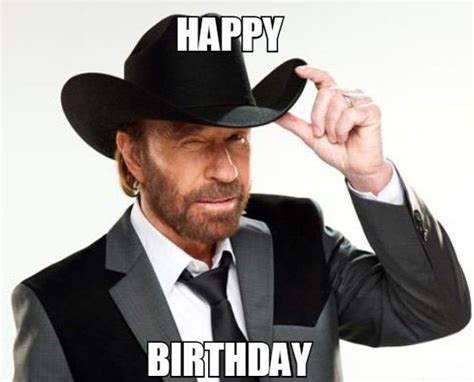 Chuck Norris Birthday Memes