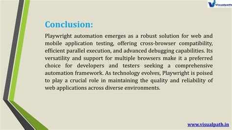 Ppt Playwright Automation Training Ameerpet Playwright Automation Training Powerpoint