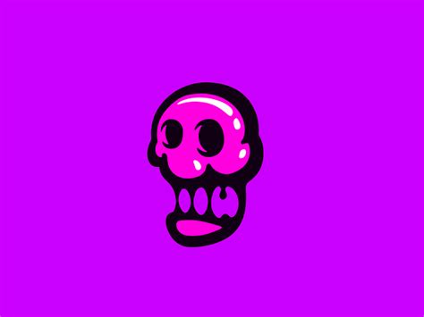 Candy Scull Logo By Nagual On Dribbble