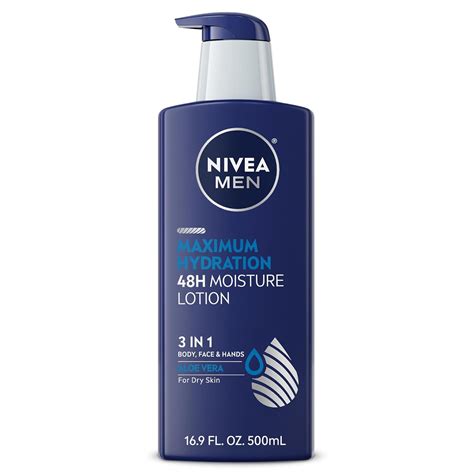 Brandclub Nivea Men Maximum Hydration 48 Hour Moisture Body Lotion