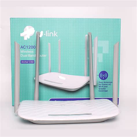 Tp Link Archer C50 AC1200 Wireless Dual Band Router Tplink Ethernet Wireless Router WiFi