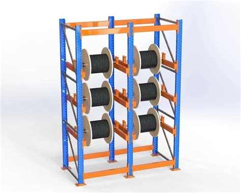 Mild Steel Cable Drum Storage Rack Load Per Layer 250 Kg At Rs 20000