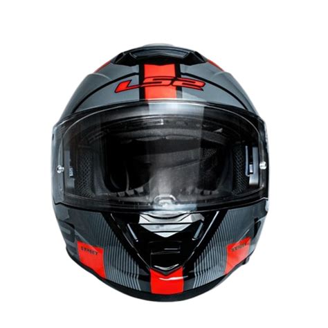 Ls2 Ff800 Storm Ii Epic Black Red Helmet Probikers Pune