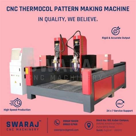 Cnc Pattern Router Machine 9 Kw At ₹ 1800000 In Surat Id 2855716044912