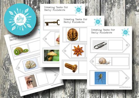 Extension Drawing Tasks For Early Finishers The Arty Teacher