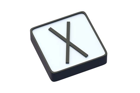 흰색 배경에 분리된 버튼에 게보 룬 고대 독일어 알파벳입니다 신비로운 상징 스칸디나비아 Futhark 오컬트 기호입니다 옛 북유럽 문자입니다 3d 렌더링 0명에 대한 스톡