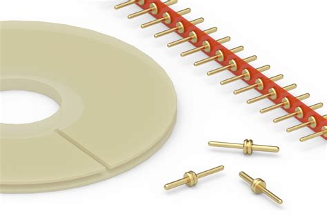 Low Profile Removable Carriers Serve Male Pcb Pins Terminals Electronic Products