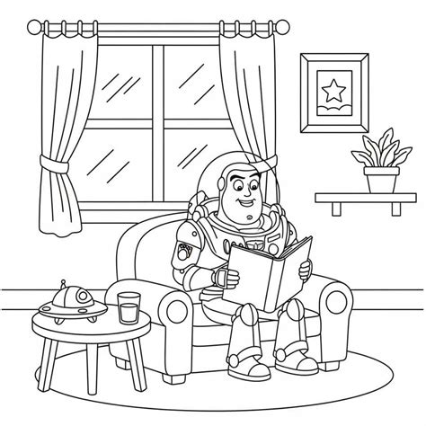 Kolorowanka Buzz Astral Wydruku Prosty Pobierz Wydrukuj Lub Pokoloruj