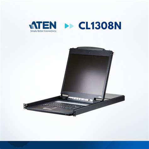 Jual Aten Cl1308n 19 8 Port Ps2 Usb Vga Single Rail Lcd Kvm Switch Shopee Indonesia