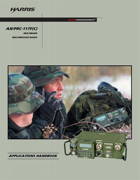 Anprc 117fc Multiband Multimission Radio Applications
