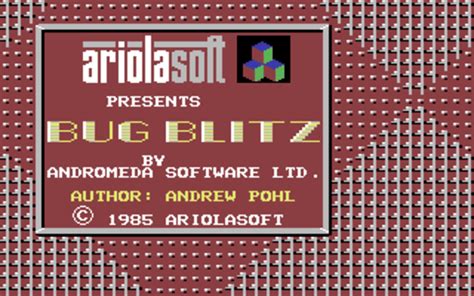 Bug Blitz 1985 Steam Games