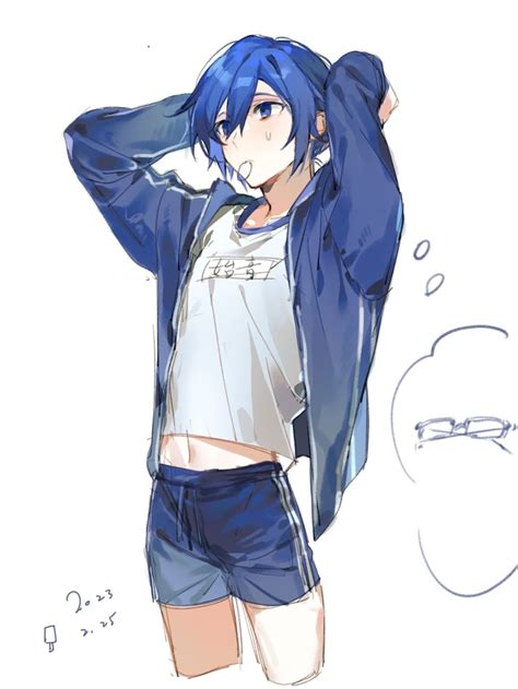 Kaito Vocaloid Drawn By Kazemi Arashi Danbooru