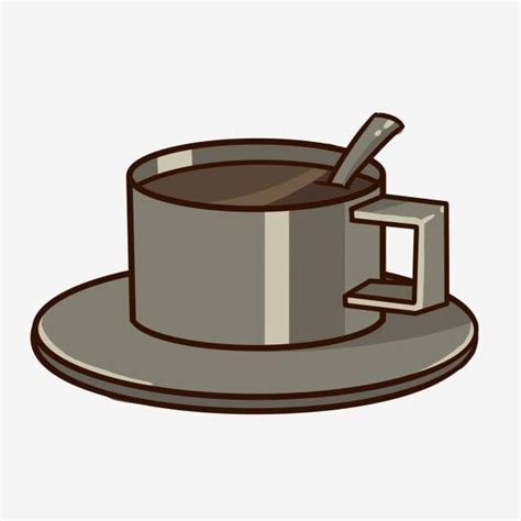 까만 스테인리스 커피 일러스트 잔 커피 컵 클립 아트 블랙 커피 컵 스테인리스 커피 잔 Png 일러스트 및 Psd 이미지 무료 다운로드 Pngtree