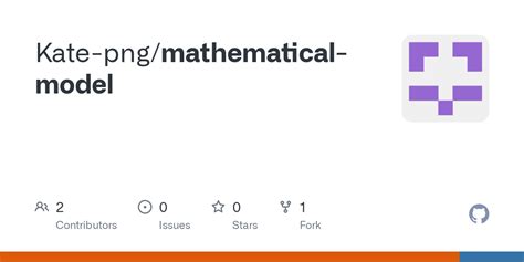 GitHub Kate Png Mathematical Model