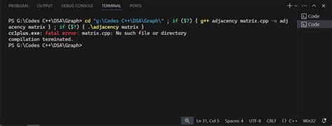 why there is a need to not add a space in the name of file in vs code cpp stack overflow
