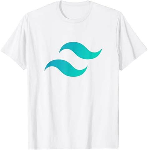 tailwind css logo mark css framework programmer coder t shirt