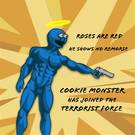 Cursed Cookie Monster By Gtyuhan On Newgrounds