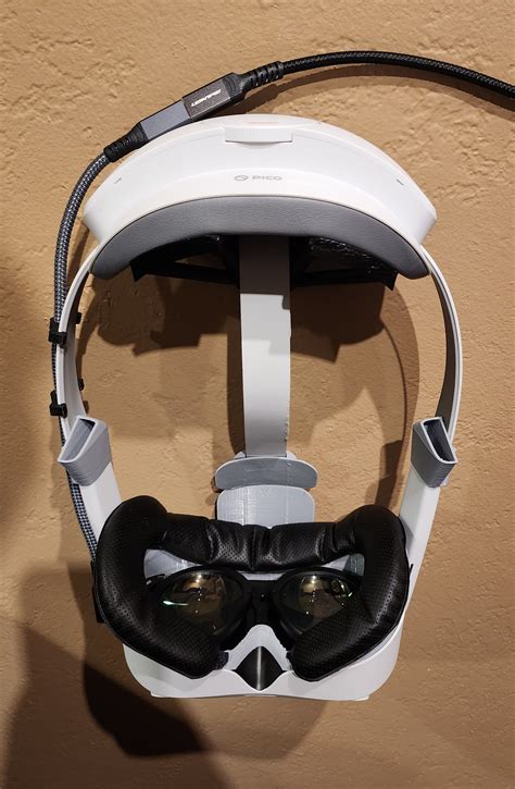 Pico Headset Wall Mount By John Doe Download Free STL Model Printables Com