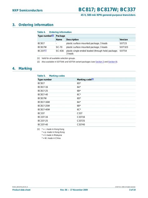 Bc817 Transistor Smd Pinout Datasheet Equivalent Circuit 51 Off