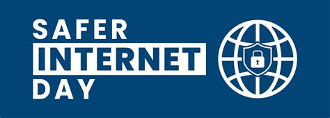 더 안전한 인터넷 데이 사인 Typescript 포스터 벡터 배너 레이블 템플릿 낮에 대한 스톡 벡터 아트 및 기타 이미지