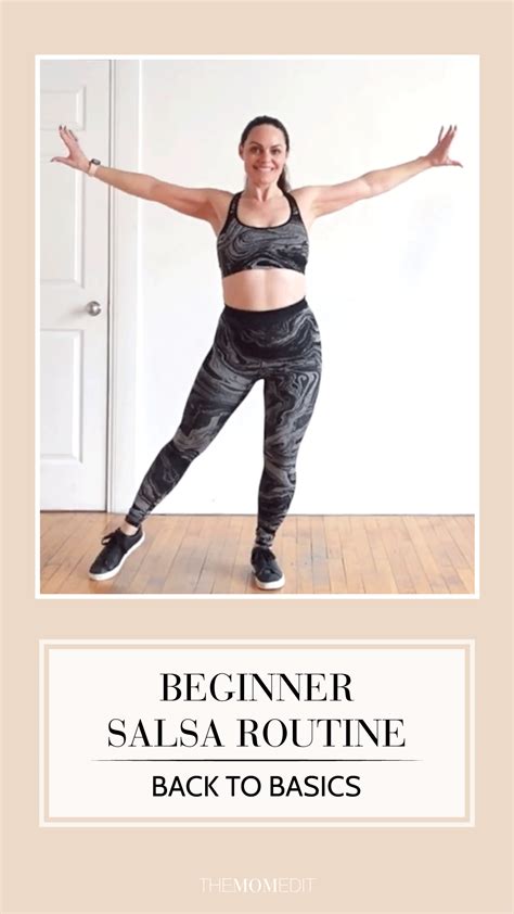 Beginner Salsa Class Part 1 Routine And Workout The Mom Edit