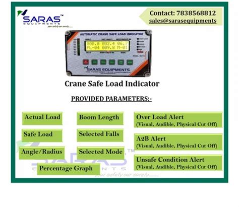 MS ABS Crane Load Monitoring System For Industrial At Piece In New Delhi
