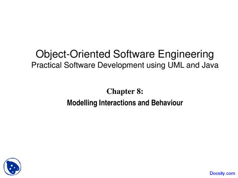 Modelling Interactions And Behaviour Banking Lecture Slides Docsity