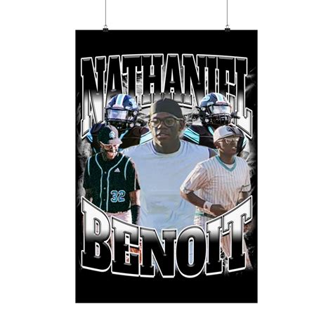 Nathaniel Benoit Poster 24 X 36 Hometown Hero