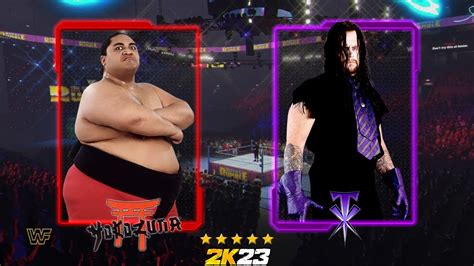 Yokozuna Vs The Undertaker 1 V 1 24 Youtube